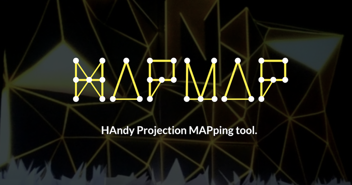 Hapmap for projection mapping